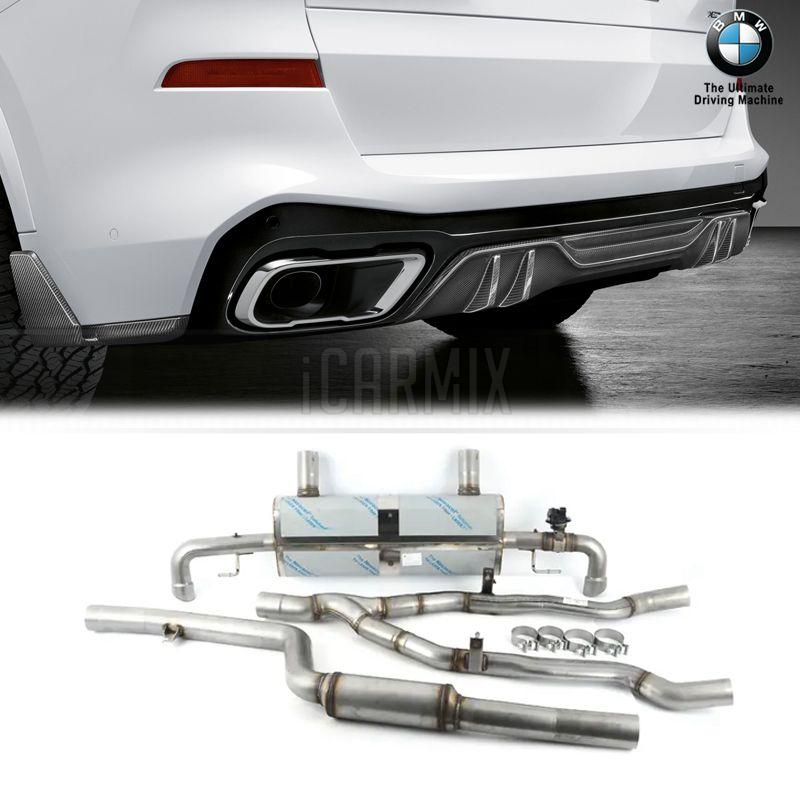 Genuine BMW M Performance Retrofit CAT-BACK Exhaust For G05 X5 G06 X6 ...