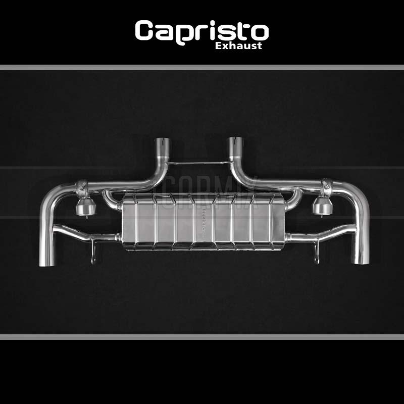 Capristo Cat-back Exhaust For Mercedes AMG GLC43 (X253 / C253) (W ...