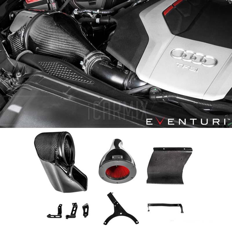 Eventuri Air Intake System For Audi S5 / S4 B9 (Black Carbon Intake ...