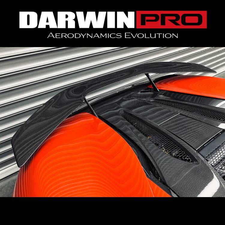 DarwinPro Carbon Fibre Rear Spoiler Type GT For McLaren 540C / 570S ...