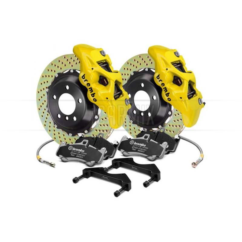 Brembo GT Systems Front 4 Pot(BM4) W/ 380mm Disc (Yellow) For BMW X5 ...
