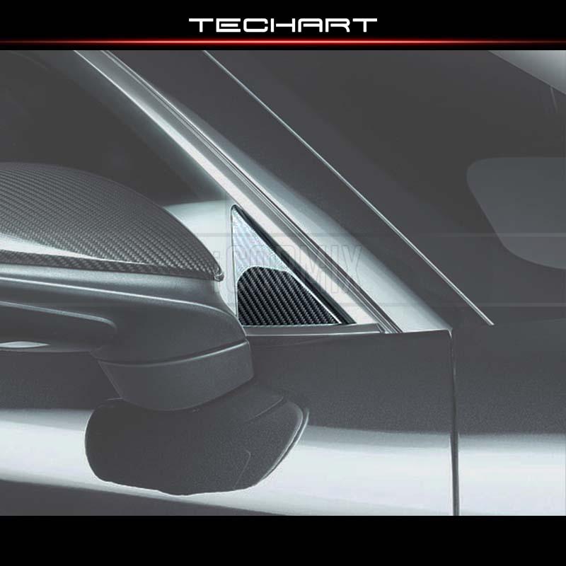 TECHART Carbon Fibre Window Triangles For Porsche Taycan -2019-2022 ...