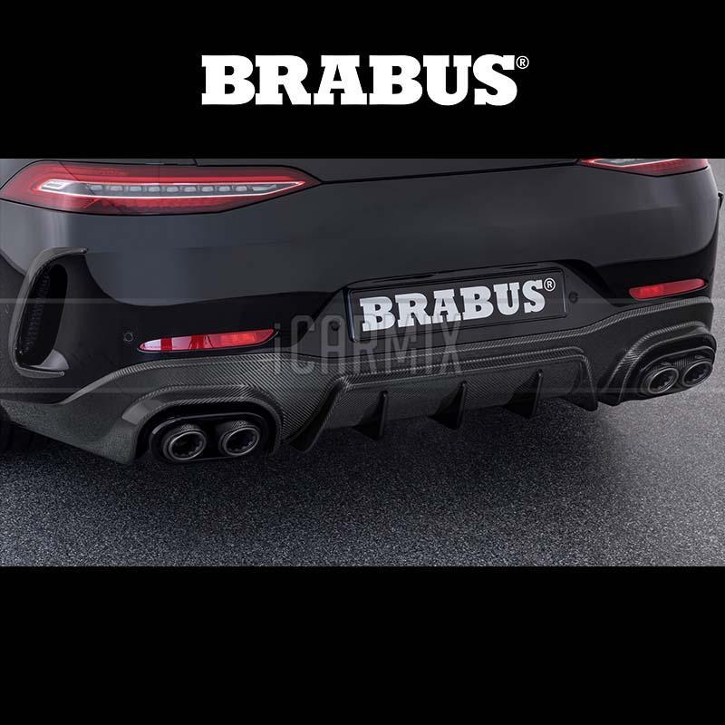 BRABUS Carbon Fibre Rear Diffuser For Mercedes Benz AMG GT CLASS X290 GT63 -2019- iCARMIX Auto ...