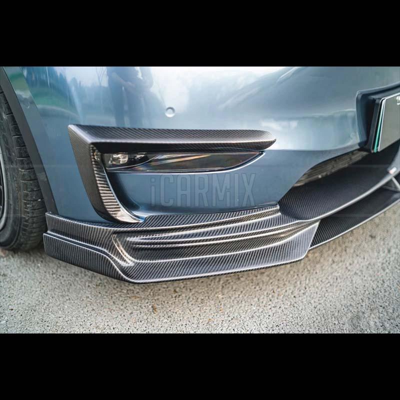 CMST Tuning Carbon fiber Front Lip Ver.3 - iCARMIX Auto Parts Workshop