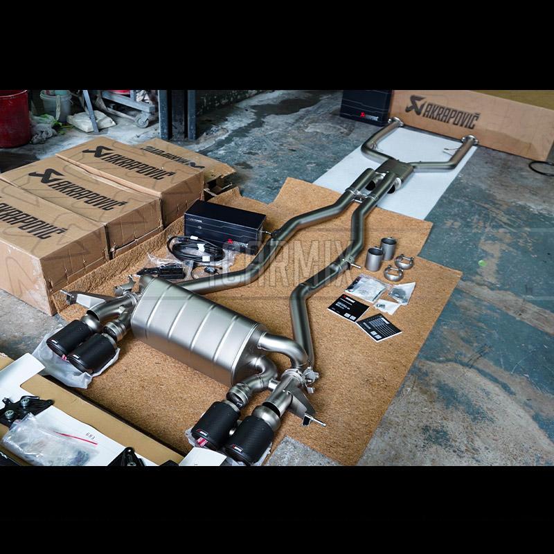 Akrapovic Evolution Link Exhaust Pipe Set (Titanium) For BMW G87 M2 ...