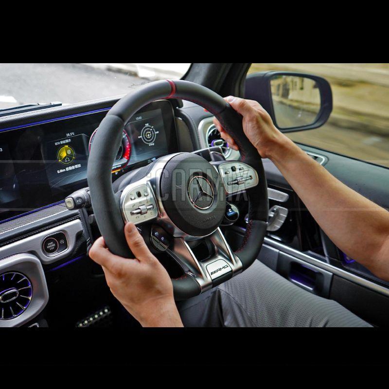 Genuine Mercedes Benz Retrofit AMG Steering Wheel Buttons Code U88 FOR ...