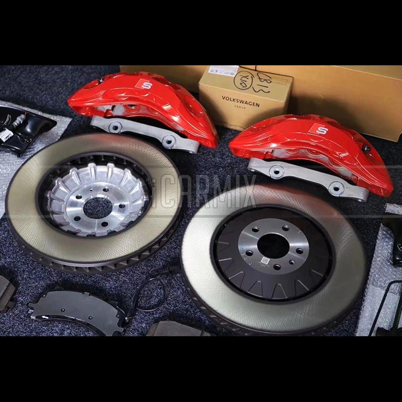 Genuine Audi Retrofit SQ7 Front Brake Kit 6pot With 375mm Disc For A4 ...