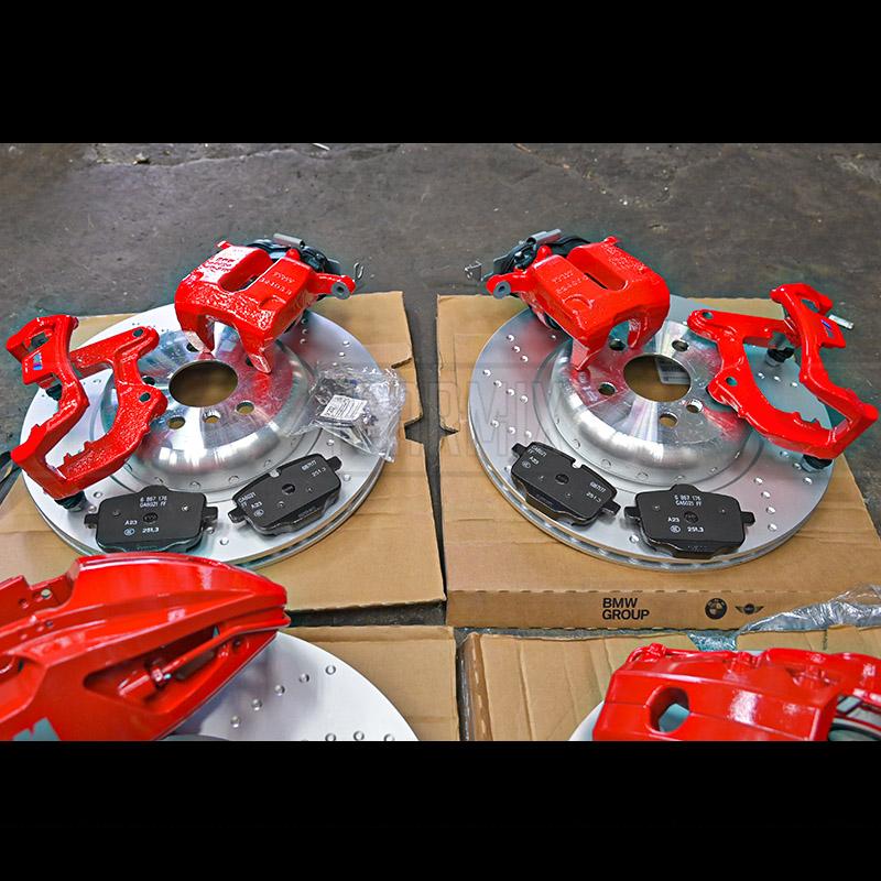 Genuine BMW M Performance Retrofit Sport Front 4 Pot Rear 1 Pot Brake ...