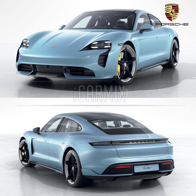 Genuine Porsche Retrofit Sport Design Package Body Kit For Taycan Turbo ...
