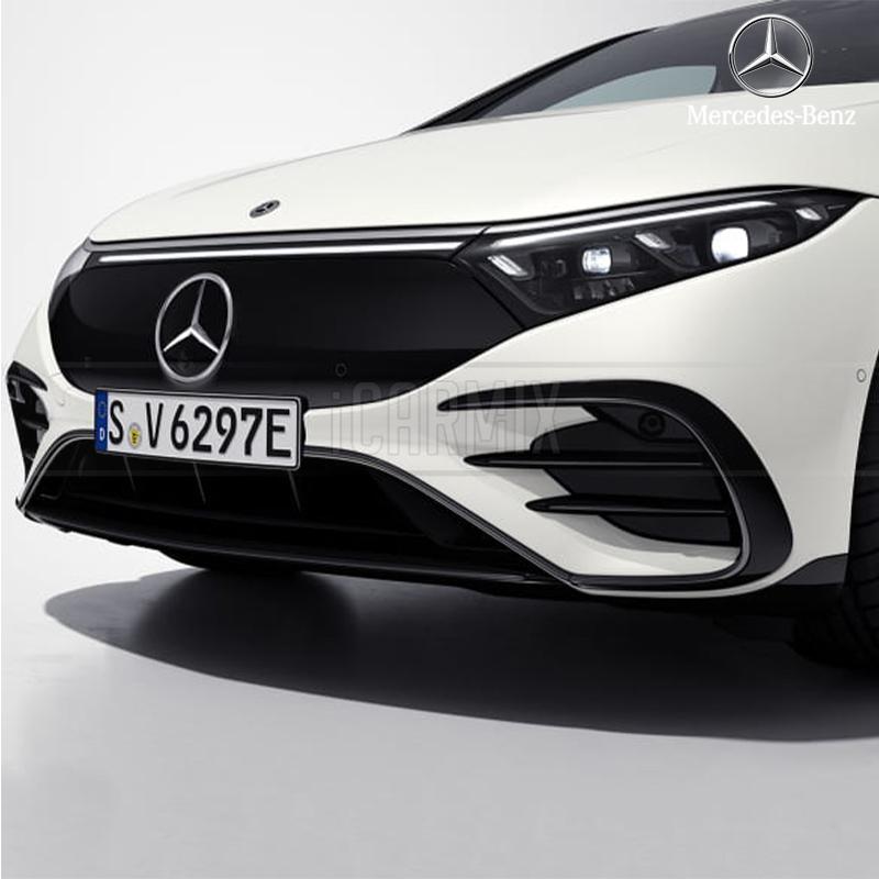 Genuine Mercedes Benz Retrofit AMG Night Package Front Apron For EQS ...