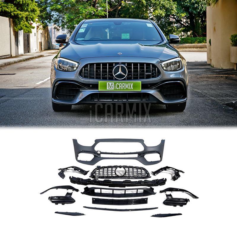 PP Front Bumper 63 AMG Style For Mercedes Benz E CLASS W213 S213 ...