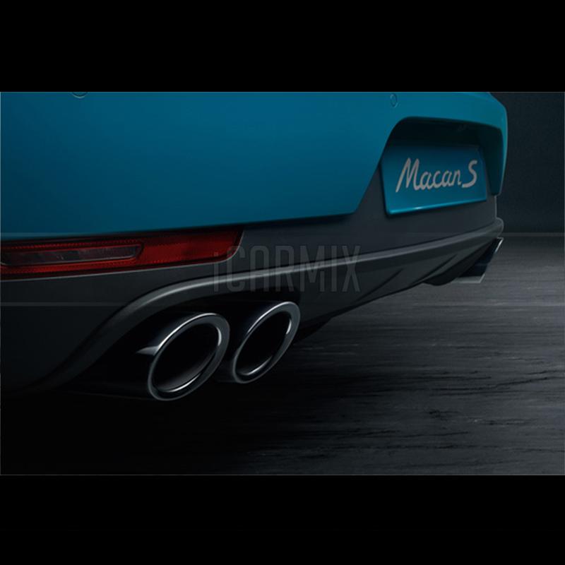 Genuine Porsche Retrofit Sport Exhaust System PSE For Macan (Gen II) 4 ...