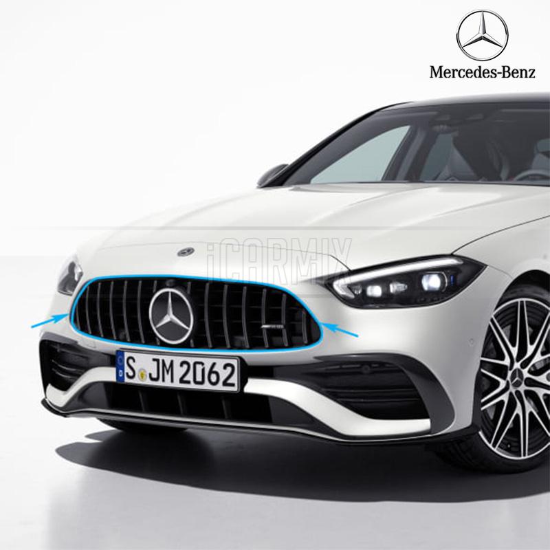 Genuine Mercedes Benz Retrofit Panamericana Radiator Front Grille For C ...