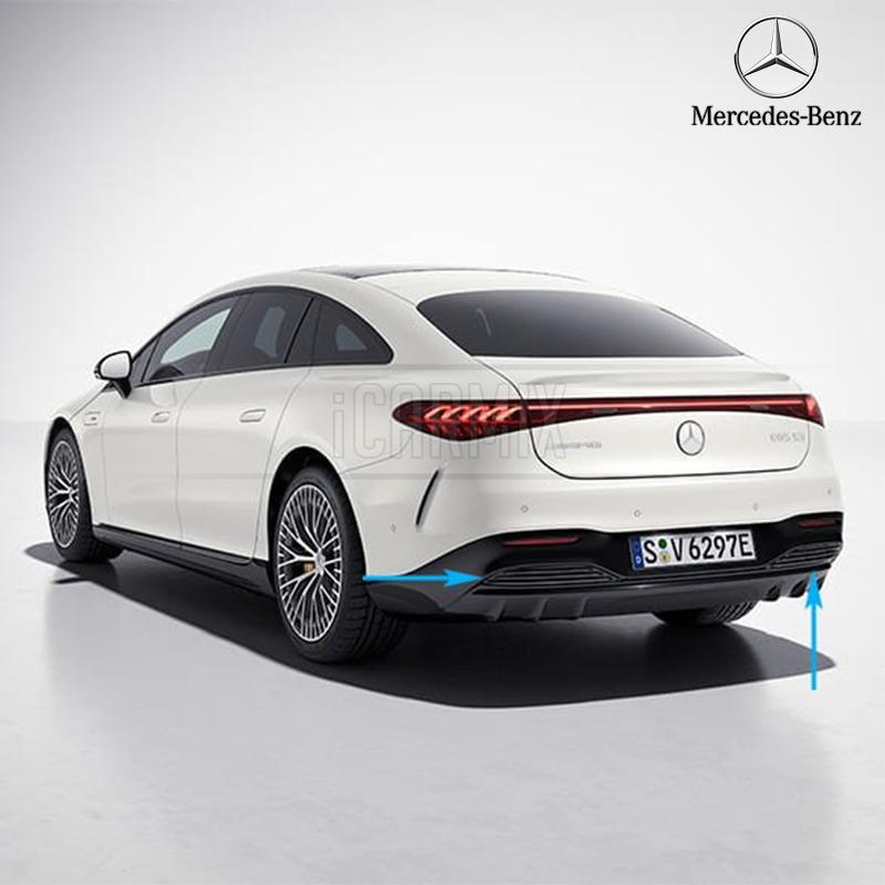 Genuine Mercedes Benz Retrofit AMG Night Package Rear Bumper Trim For ...