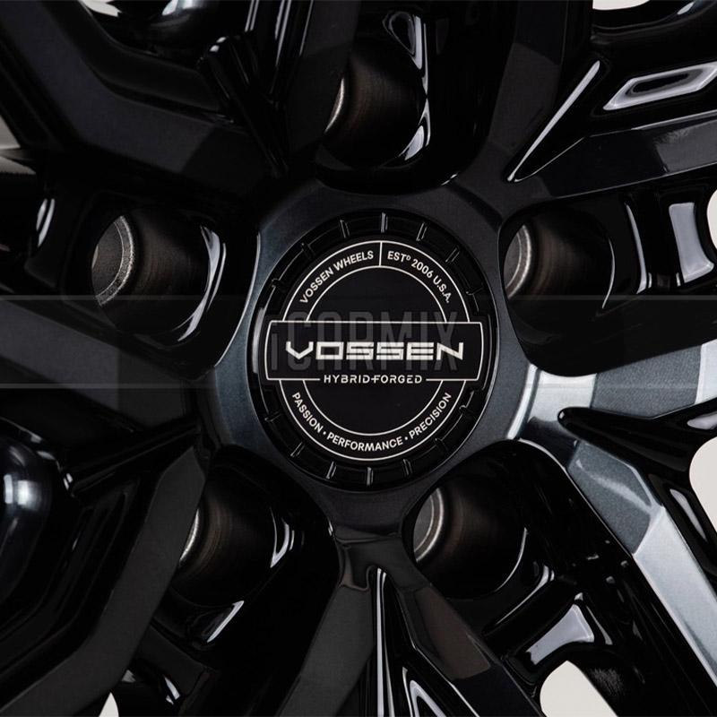 Vossen HF-4T Gloss Black THE Hybrid Forged 20'' Front & Rear Wheel Set ...