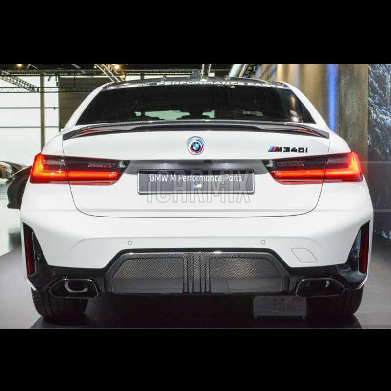 Genuine BMW M Performance Retrofit Gloss Black Rear Diffuser Upper ...