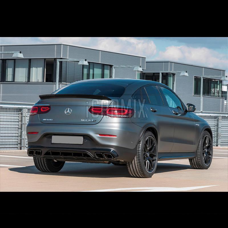 PP GLC63 Body Kit Style Facelift For Mercedes Benz GLC CLASS C253 Coupe ...