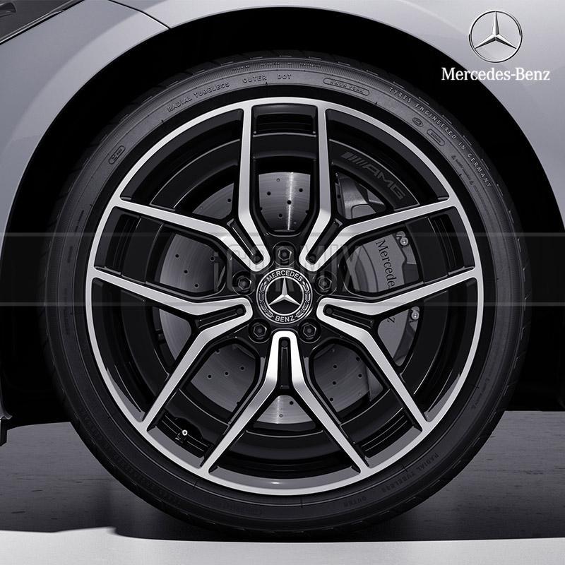Genuine Mercedes Benz Retrofit 19" AMG 5-Twin-Spoke Front & Rear Black ...