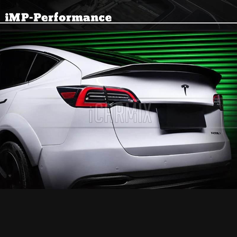 IMP Performance Carbon Fibre Rear Spoiler Type 2 For Tesla Model Y ...