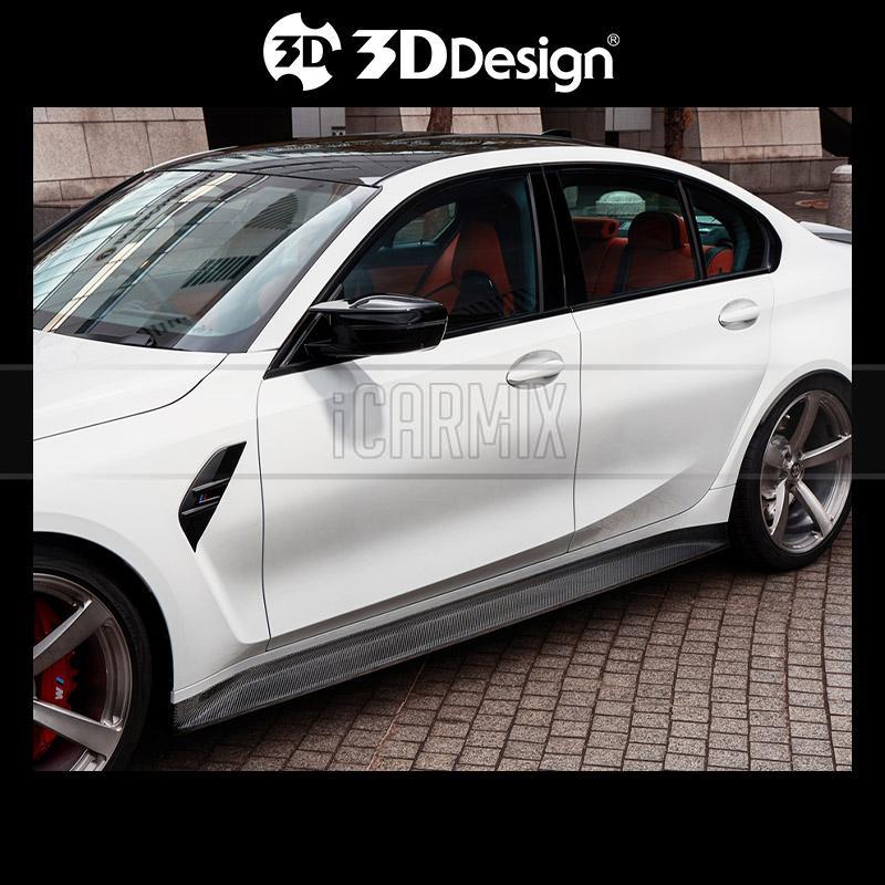 3D Design Performance Carbon Fibre Side Skirt For BMW G80 M3 -2021 ...
