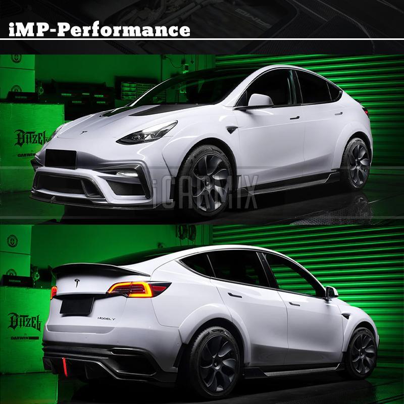 IMP Performance Carbon Fibre Wide Body Kit Type 2 For Tesla Model Y ...