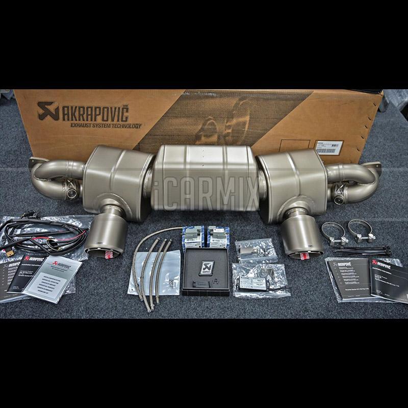 Akrapovic Exhaust Sound Kit For Porsche 718 Cayman GT4 RS -2022 ...