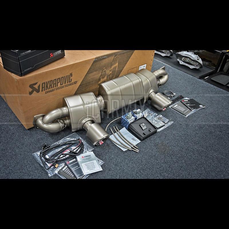 Akrapovic Exhaust Sound Kit For Porsche 718 Cayman GT4 RS -2022 ...