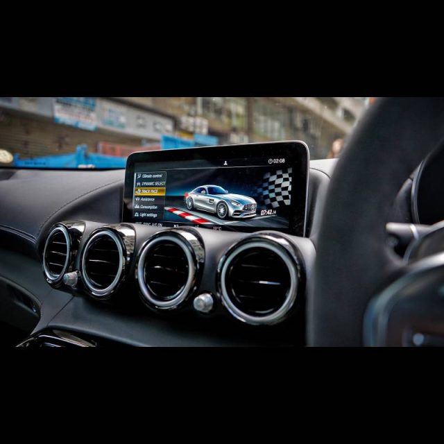 Genuine Mercedes Benz Retrofit Facelift Comand Screen Monitor and ...