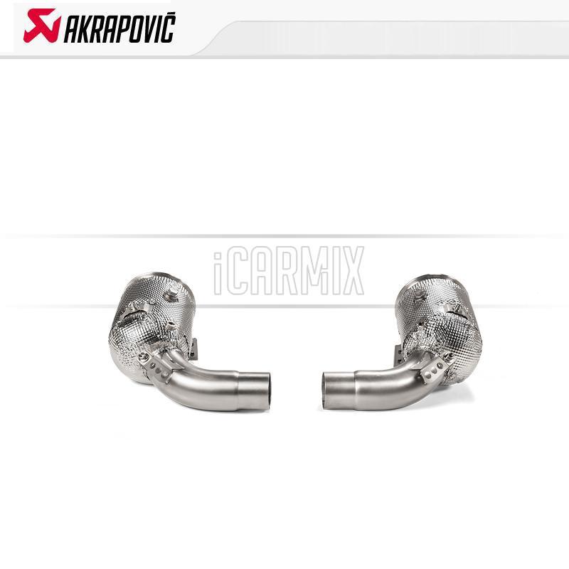 Akrapovic Exhaust Link Pipe Set W/Cat (SS) For Porsche 911 Carrera /S/4 ...
