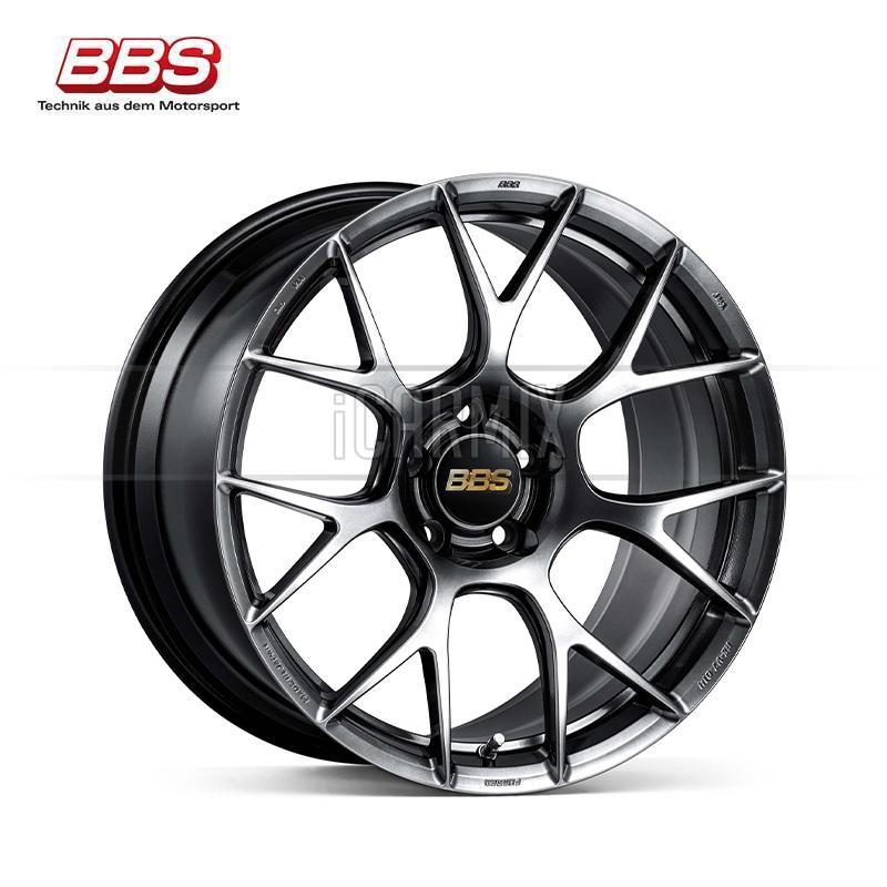BBS RE-V7 19" Diamond Black Front & Rear Forged Aluminum 1-Piece Wheel ...