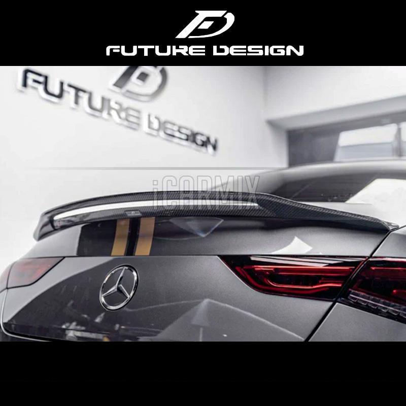 Future Design Carbon Fibre Rear Spoiler GT Style For Mercedes Benz CLA ...