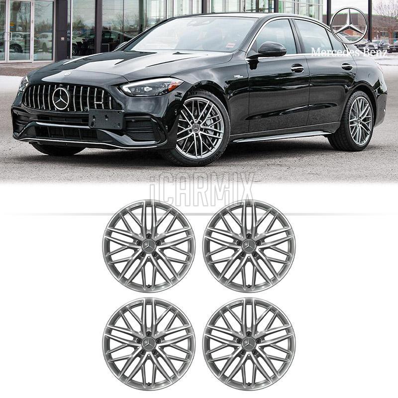 Genuine Mercedes Benz Retrofit 19" AMG 5-Twin-Spoke Front & Rear ...