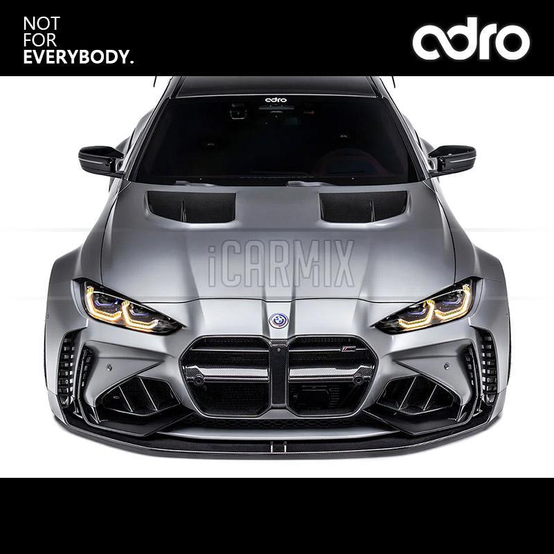 ADRO Carbon Fibre Front Hood Bonnet For BMW G80 G81 M3 G82 G83 M4 - iCARMIX Auto Parts Workshop