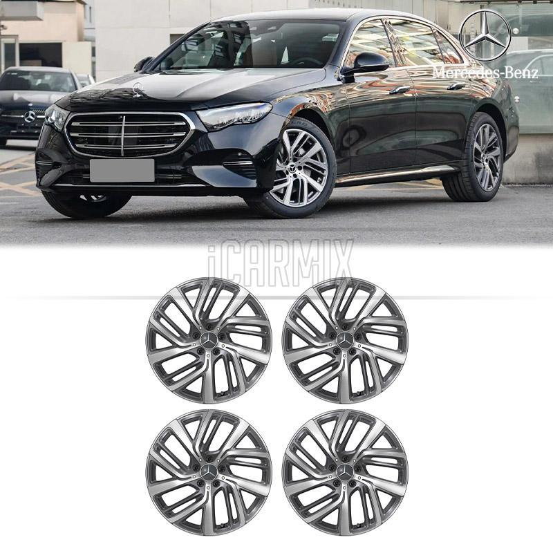 Genuine Mercedes Benz Retrofit 19" Y-Spoke Front & Rear Tremolite Grey ...