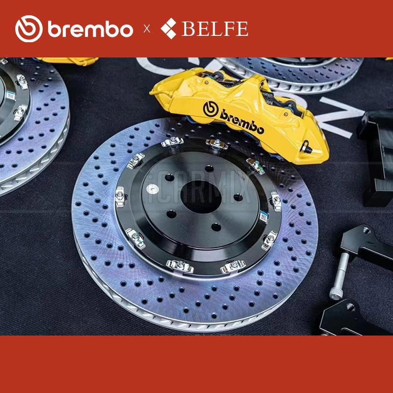 Brembo GT N 6 Pot Retrofit Front Brake Kit W/ 355mmx32mm 380mmx34mm ...
