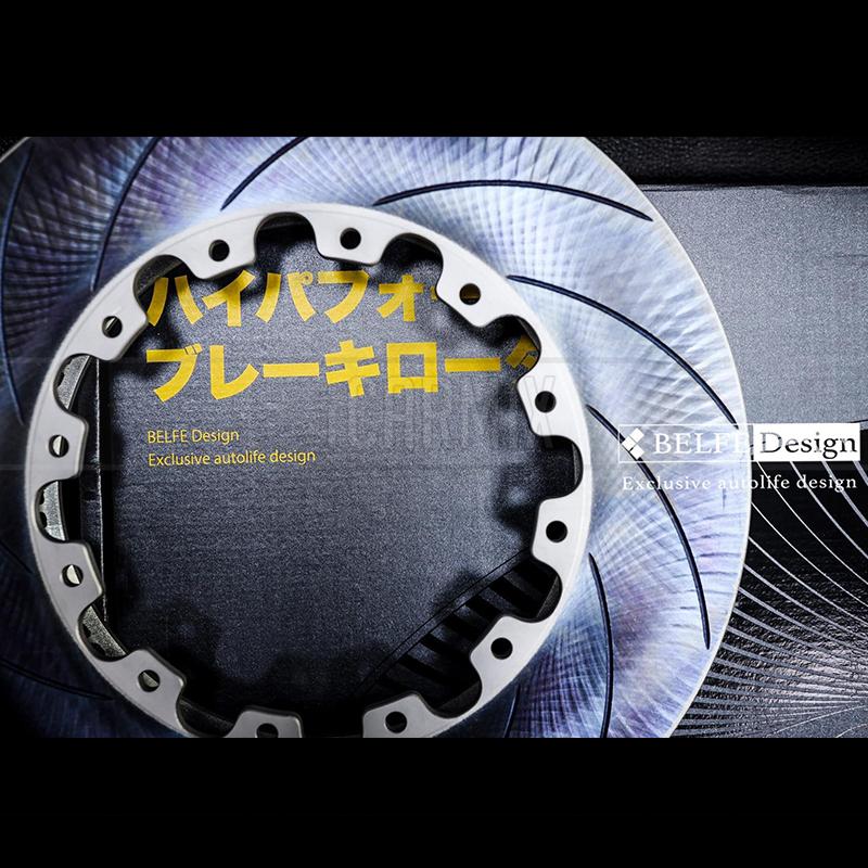 ENDLESS EC470 4 Pot Retrofit Rear Brake Kit W/ 355x32mm 370x34mm ...