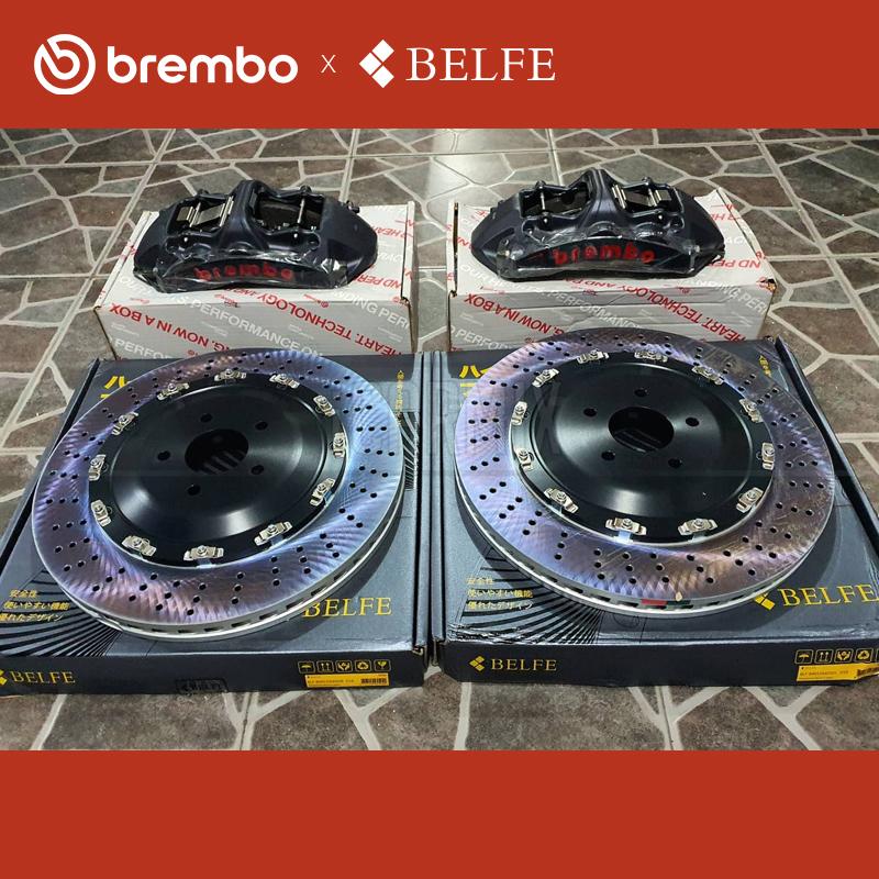 Brembo GTS N 6 Pot Retrofit Front Brake Kit W/ 355mmx32mm 380mmx34mm ...