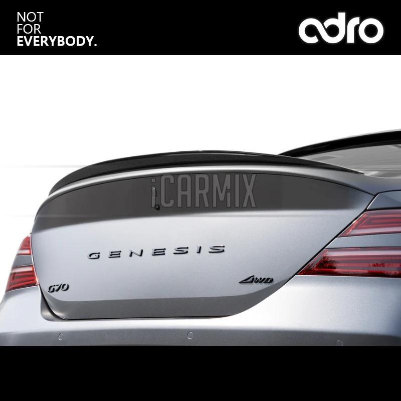 ADRO Carbon Fibre Rear Spoiler For Genesis G70 Facelift 2.0T/2.0T Sport ...