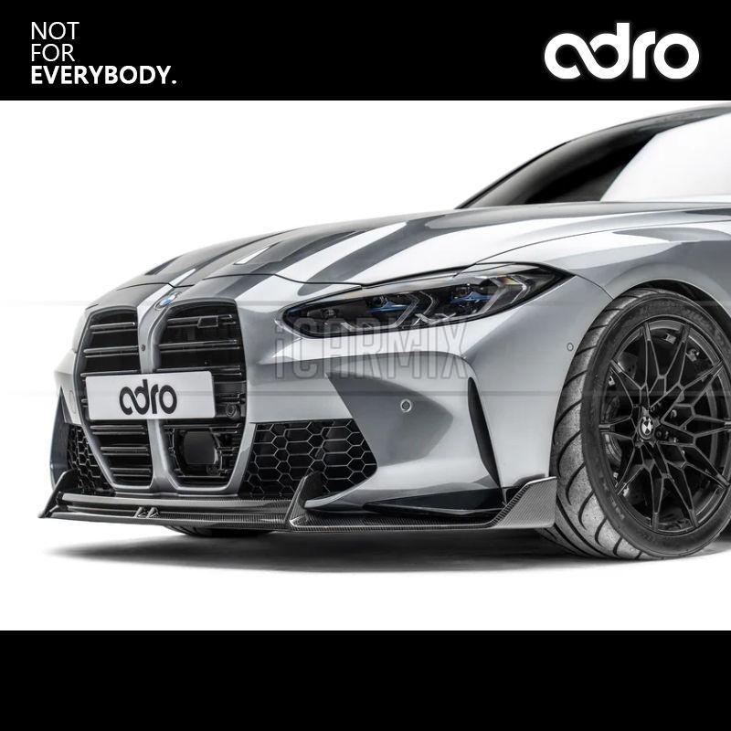 ADRO Carbon Fibre Front Lip For BMW G80 G81 M3 G82 G83 M4 (Fit OEM Front Bumper) - iCARMIX Auto ...