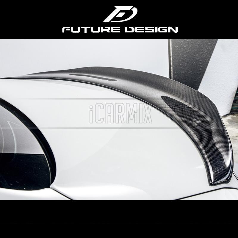 Future Design Carbon Fibre Rear Spoiler PSM Style For Mercedes Benz C ...