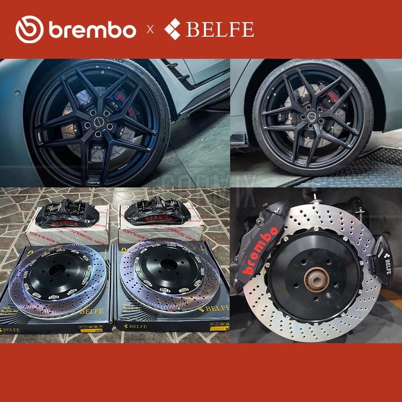 Brembo GTS Retrofit Front 6 Pot (Disc 405x34mm) and Rear 4 Pot (Disc ...