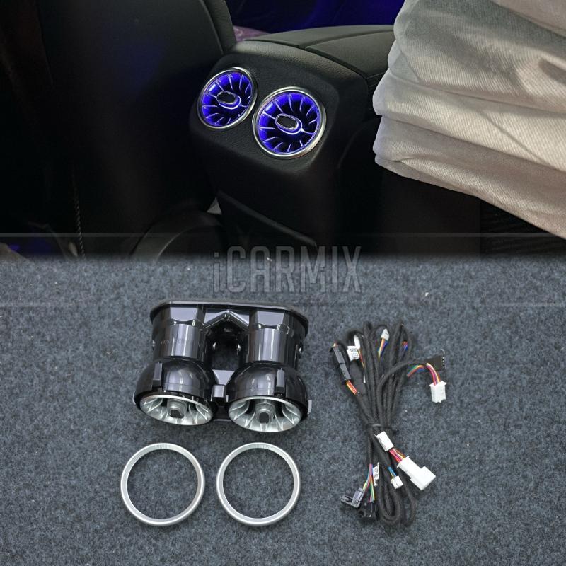 Interior Back Seat Rear Air Vent Ambient Light Outlet For Mercedes Benz ...