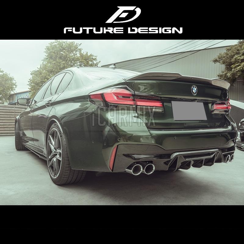 Future Design Carbon Fibre Rear Diffuser M Performance Style For BMW ...