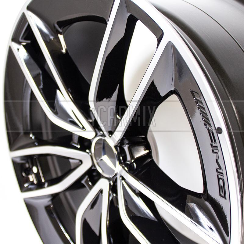 Genuine Mercedes Benz Retrofit 22" AMG 5-Double-Spoke Front & Rear ...