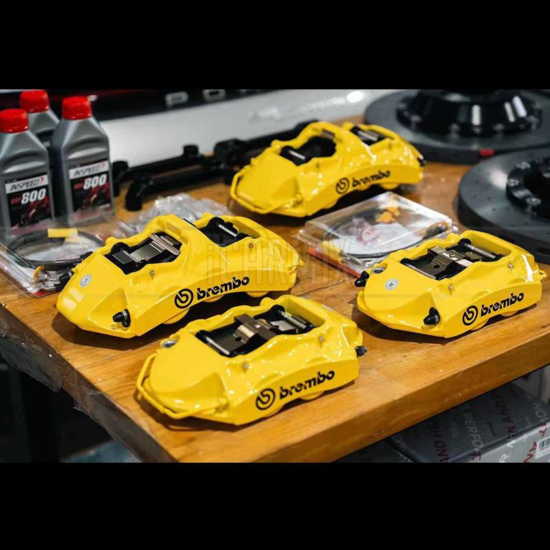 Brembo GT N Front 6 Pot / Rear GT P Rear 4 Pot Retrofit Brake Kit W ...