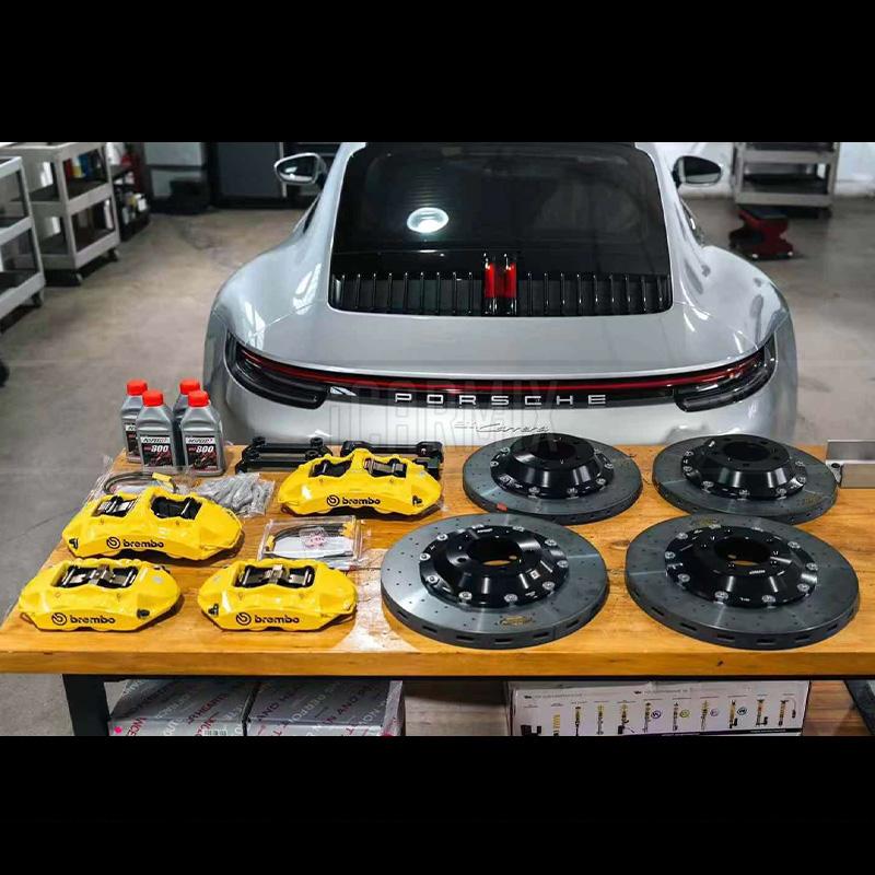 Brembo GT N Front 6 Pot / Rear GT P Rear 4 Pot Retrofit Brake Kit W ...