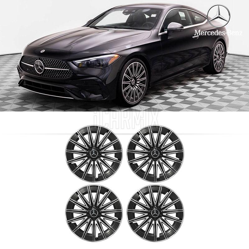 Genuine Mercedes Benz Retrofit CLE53 20" AMG Multi-Spokes Front & Rear ...
