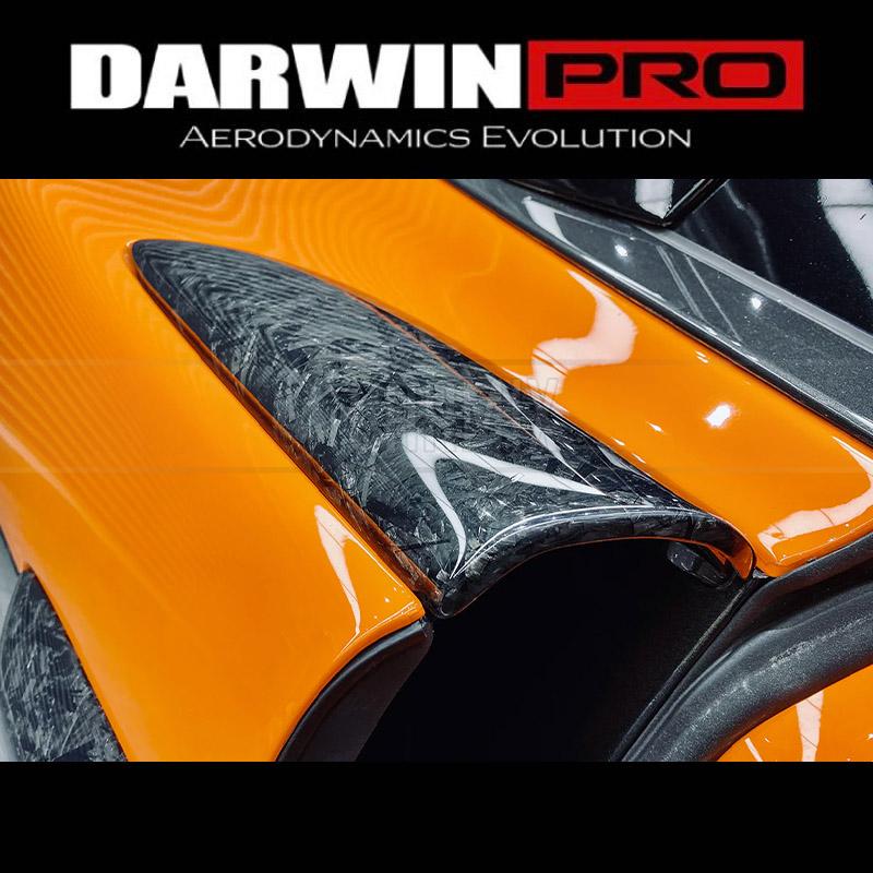Darwinpro Carbon Fiber Air Intake Fins For Mclaren 600LT - 2018-2021 ...