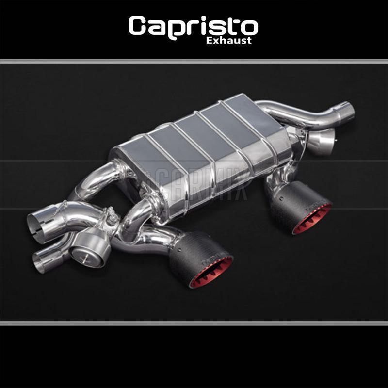 Capristo Valved Exhaust W/ Wicrom Tips For Porsche 911 991.2 Carrera ...
