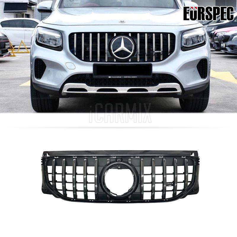 Eurspec Chrome Black / All Black Front Grille W/ Camera Version GT ...